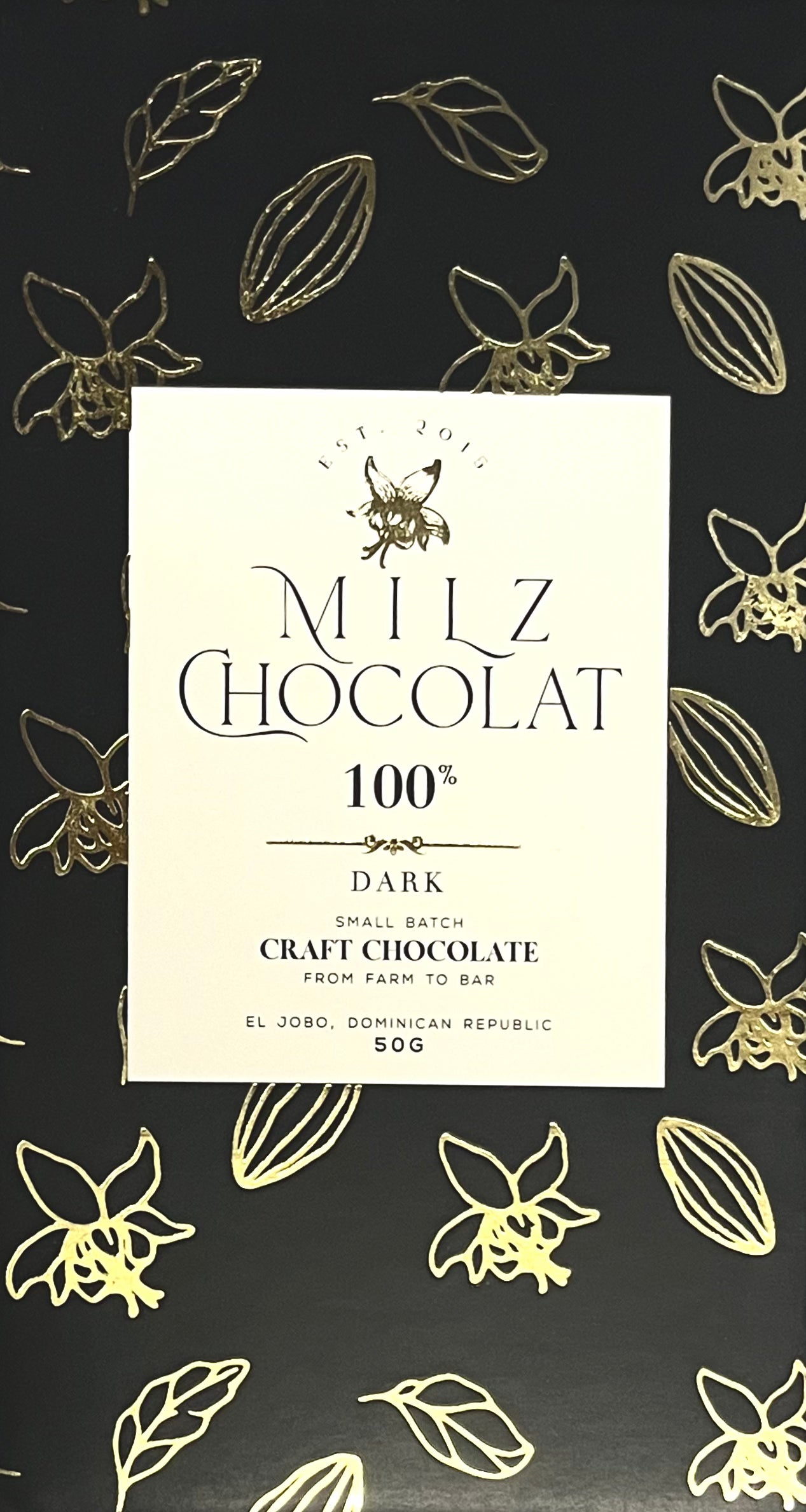 Milz - 100% Dark Chocolate - Dominican Republic (Exp. 10/25) – Cocoa Store